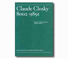 Florence Loewy / Books by Artists / Claude Closky